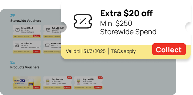 Voucher Center | BRAND’S® Suntory Wellness Store